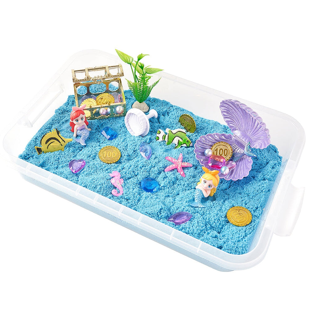 Mermaid Sensory Sand BIN – Sensationally OT